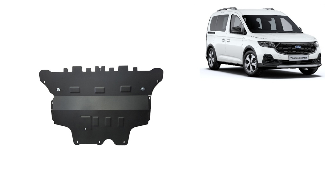 Motor, Versnellingsbak en Radiator Beschermplaat voor Ford Tourneo ...
